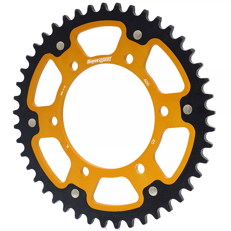 Supersprox Stealth Rear Sprocket, 50t Gold - Yamaha Tenere T7